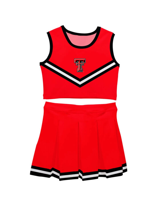 TTU Kids Cheer Uniform Set - Barefoot Campus Outfitter