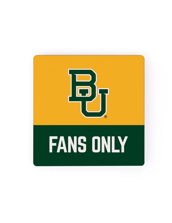 BU Fans Only Magnet - Barefoot Campus Outfitter