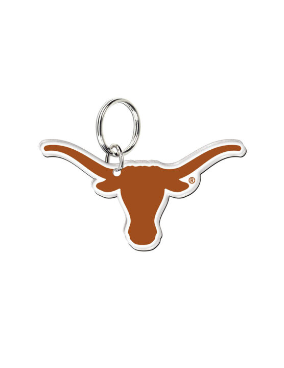 UT Longhorn Acrylic Keychain - Barefoot Campus Outfitter