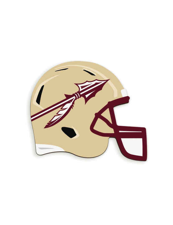 FSU Helmet Magnet - Barefoot Campus Outfitter