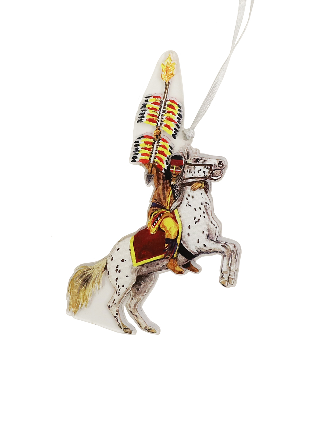 FSU Acrylic Mascot Ornament - Barefoot Campus Outfitter