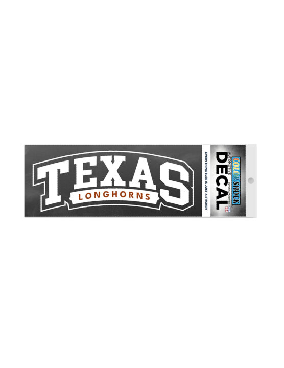 UT Wordmark Decal - Barefoot Campus Outfitter
