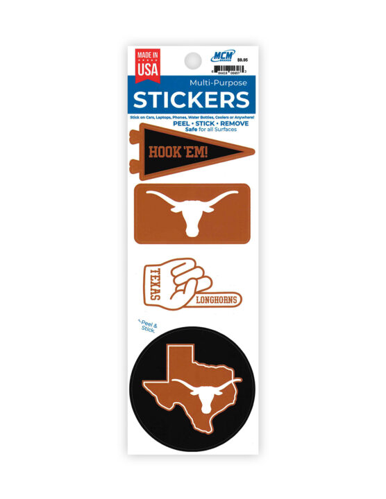 UT Sticker Sheet - Barefoot Campus Outfitter