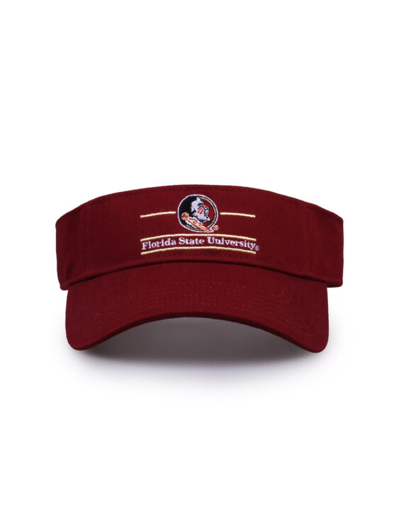 FSU Split Bar Visor - Barefoot Campus Outfitter