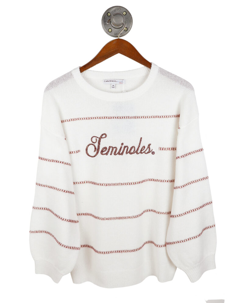 FSU Threaded Script Sweater - Barefoot Campus Outfitter